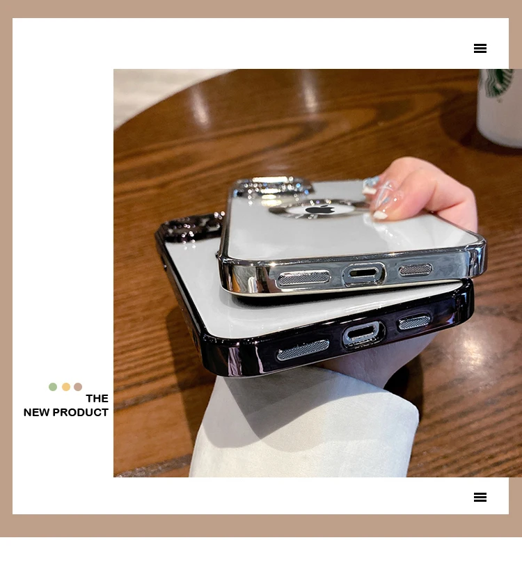 Luxury Transparent Plating Logo Hole Soft Case For Iphone 14 13 12 11 Pro Max X Xs 8 Plus Camera ...