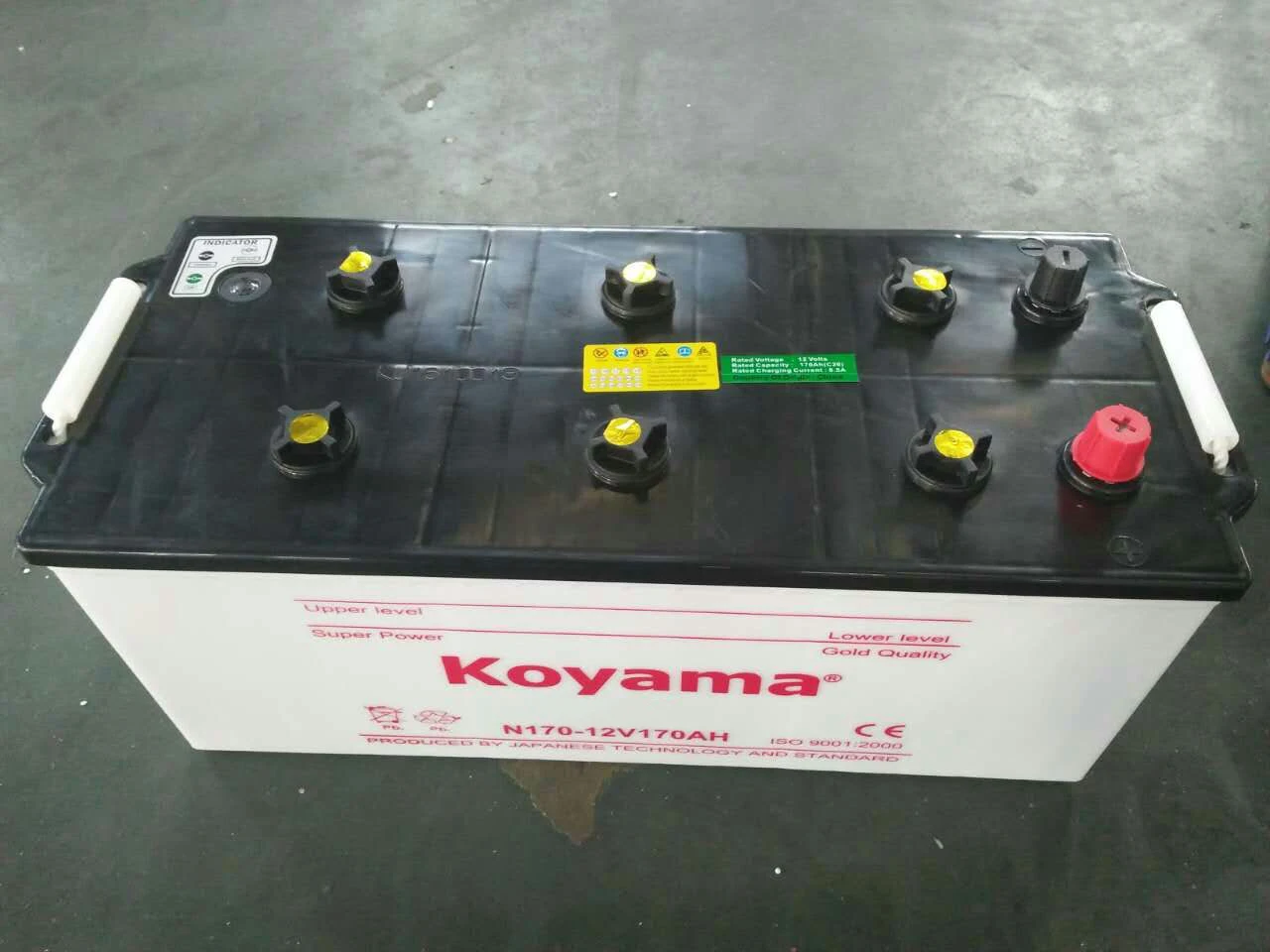 12V 170Ah Calcium Dry Charged Heavy Duty Truck Battery - Reliable ...