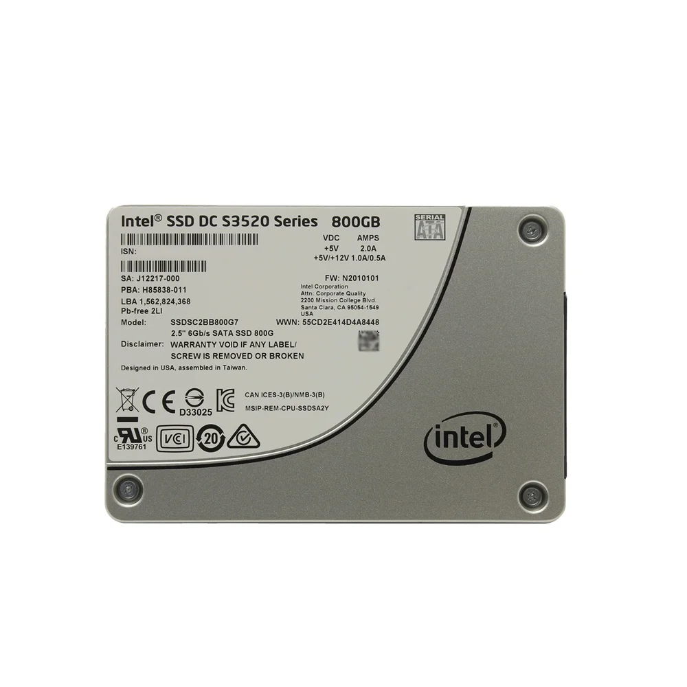 Intel SSD DC S3520 Series 800GB - odatec.es