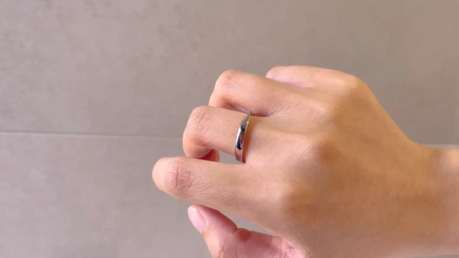 Custom Vintage Geometric Resizable Hip Hop Punk Mobius Rings Jewelry ...