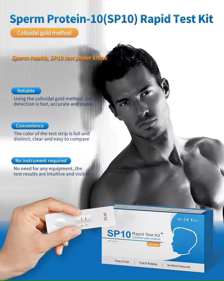 Lyz Man Sperm Count Fertility Sperm Rapid Test Kit,Mass Concentration ...