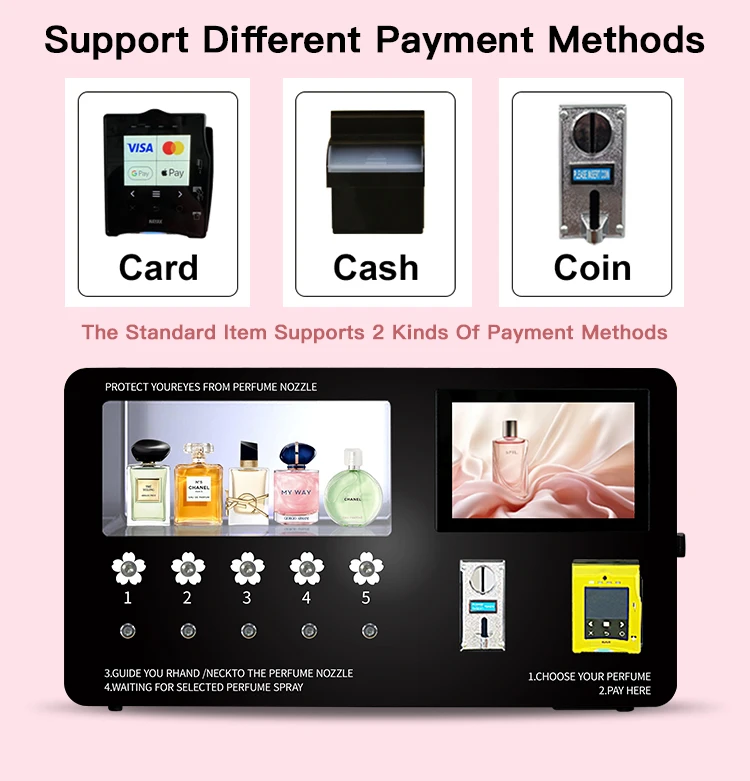 Intelligent Small Perfume Vending Machine - Self-Serving Automated ...