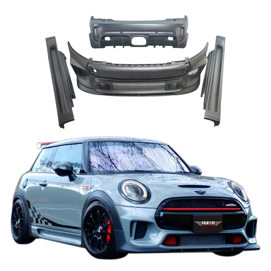 Front Bumper Rear Bumper Side Skirts For MINI JCW COOPER S F55 F56 F57 ...