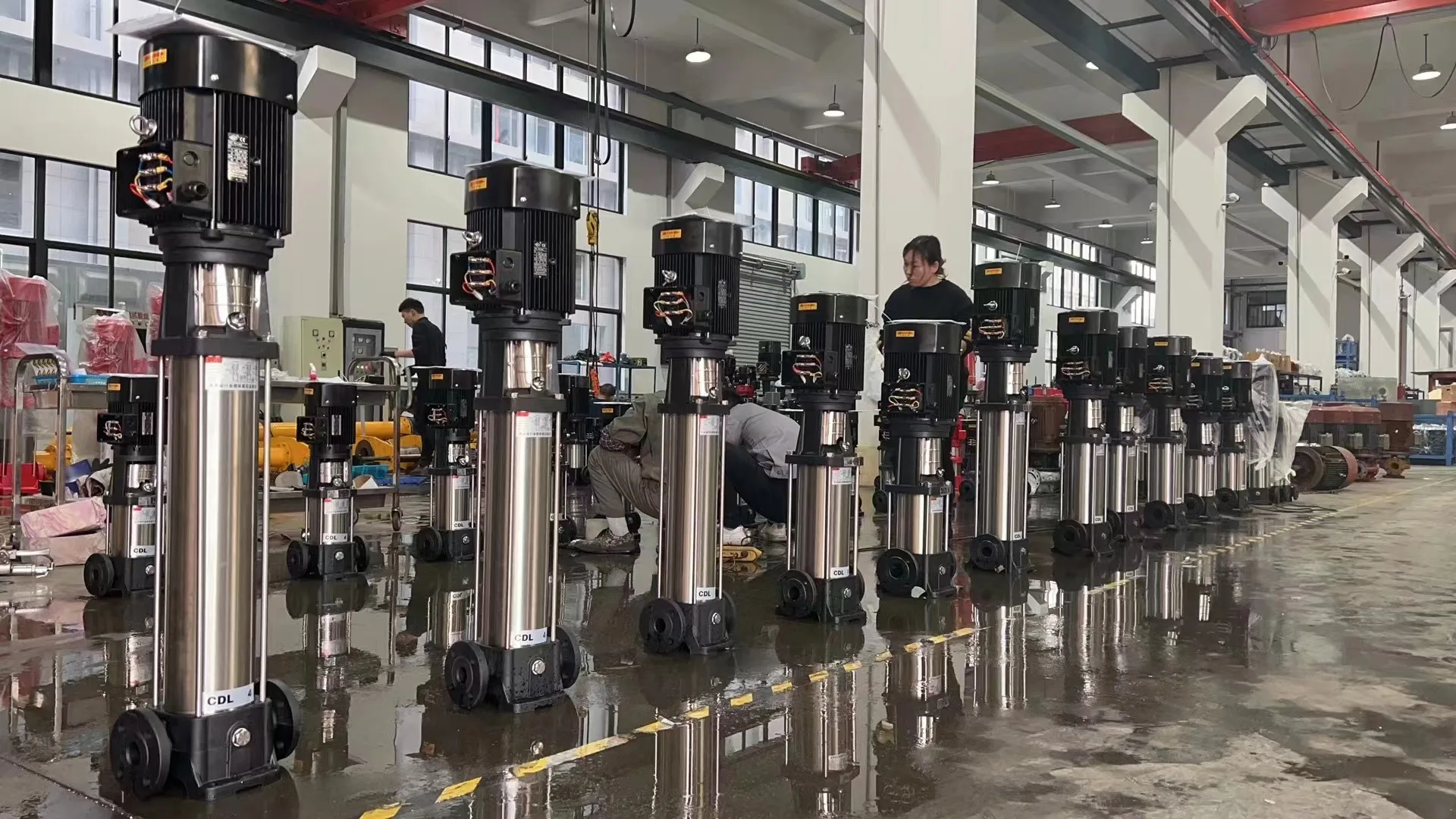 2HP High Pressure Multistage Centrifugal Pump CDL Stainless Steel ...