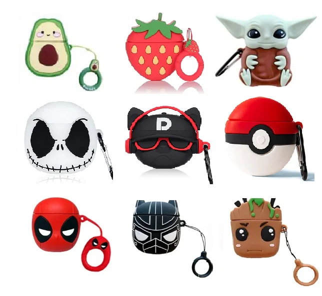 Wholesale Design 3d Cute Characters For Airpod Regular For Apple ...