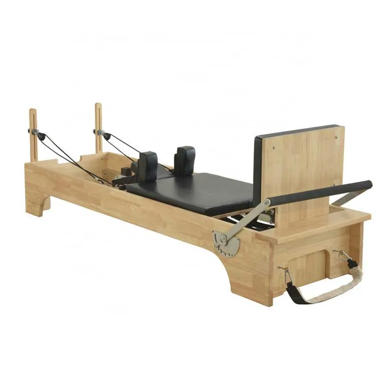 Pilates Reformer Maple Wood Equipment Fitness Reformers Pilates Machine ...