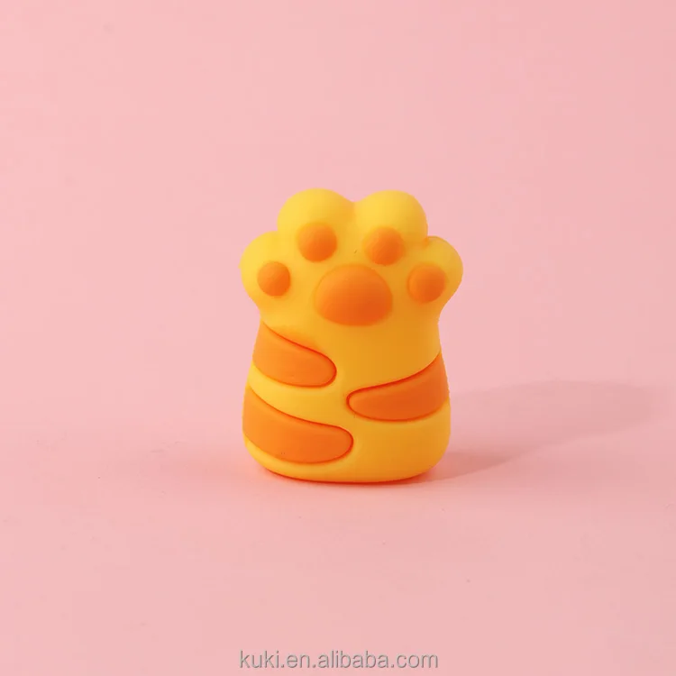 Cute Cat Paw Pencil Sharpener Kawaii Manual Pencils Sharpeners Kids Cat ...