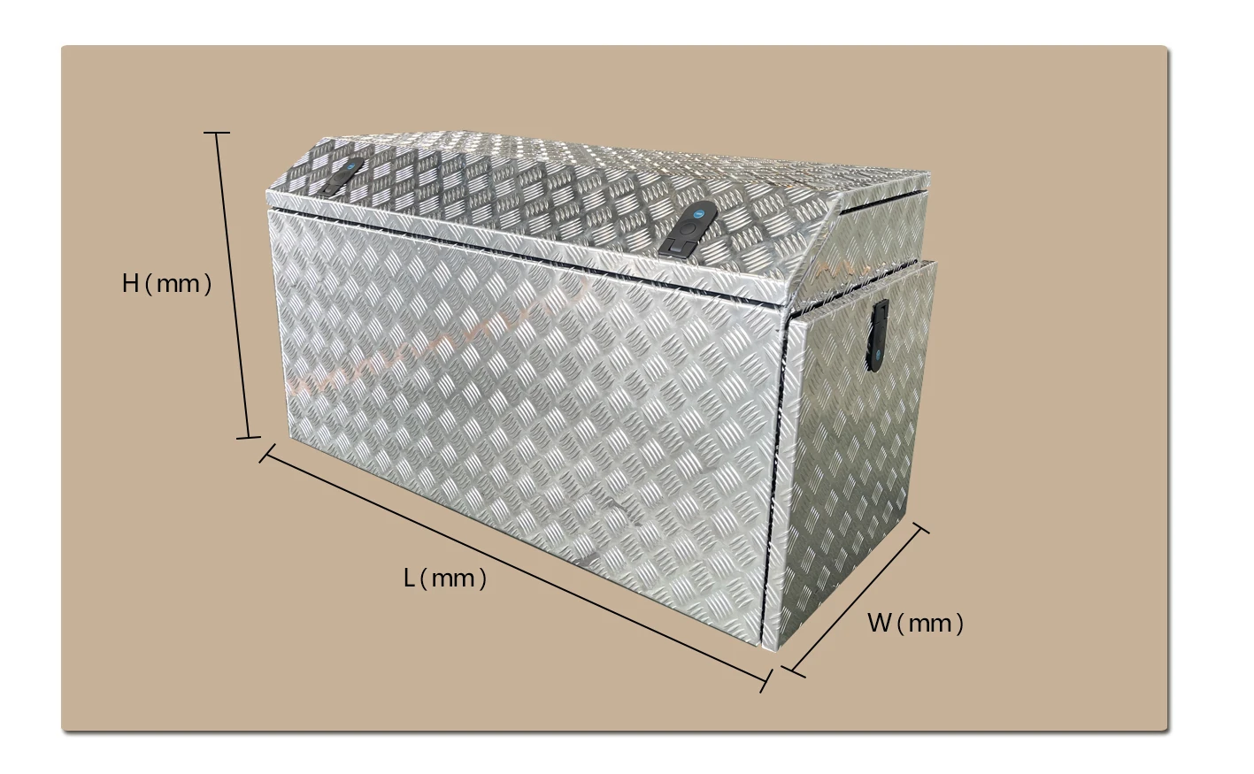 Aluminum Tool Box With Drawers Truck Cargo Box Accessories Camper Truck ...