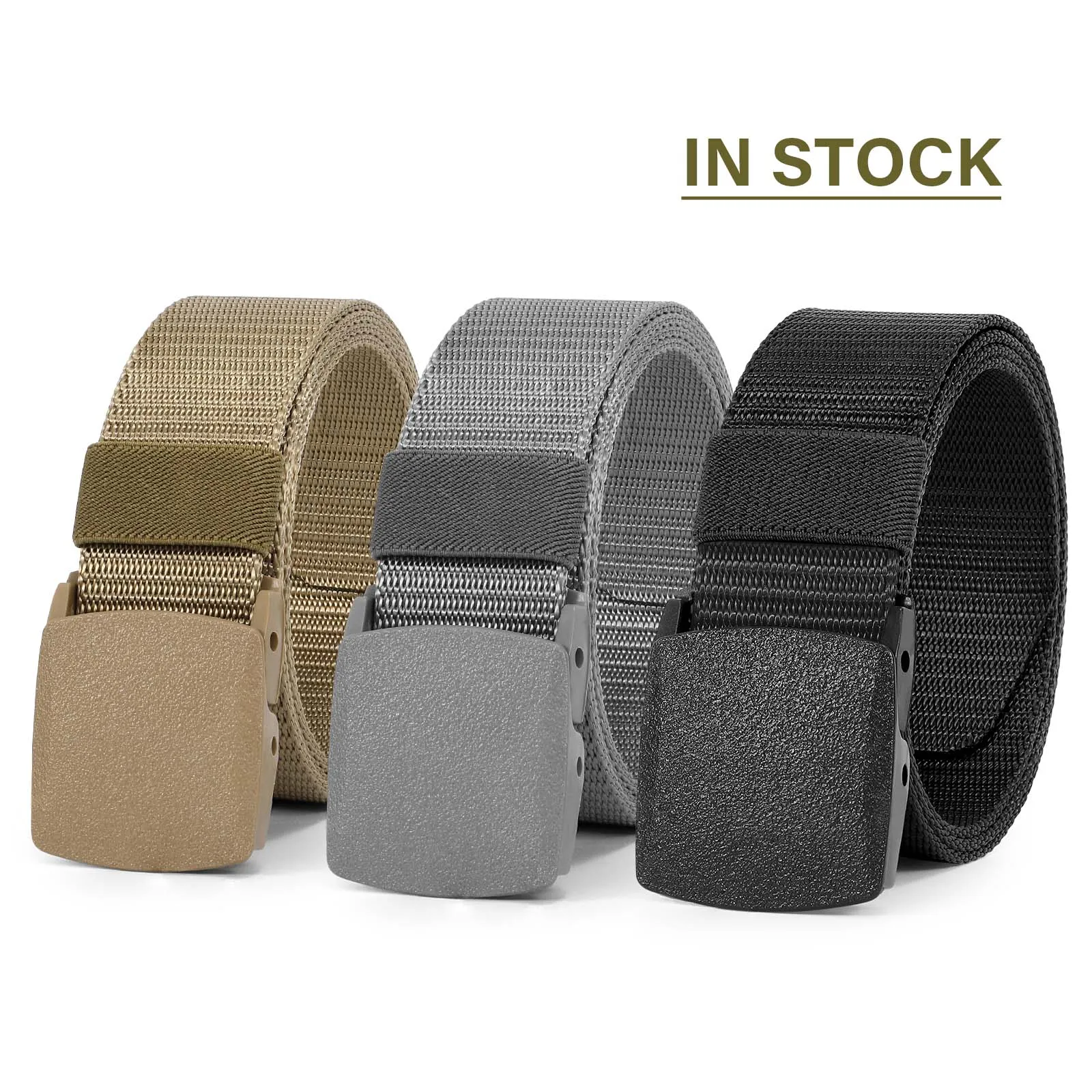 Lightweight Factory Supply Men Security Tactic Canvas Fabric Belts ...