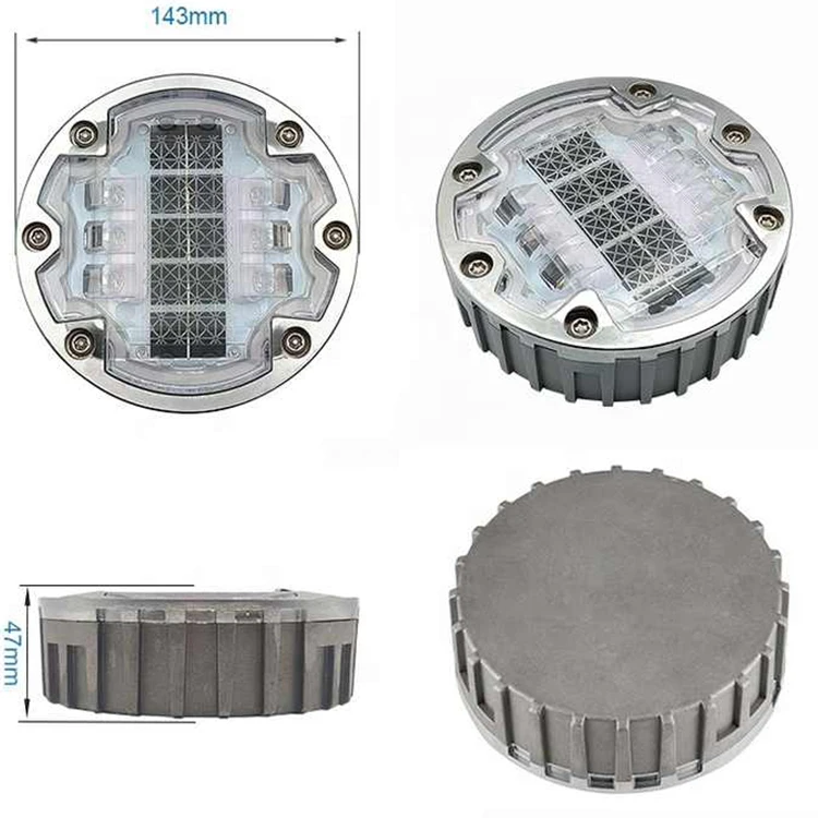 Outdoor Waterproof Ground Burried Pavement Marker Recessed Deck Light ...