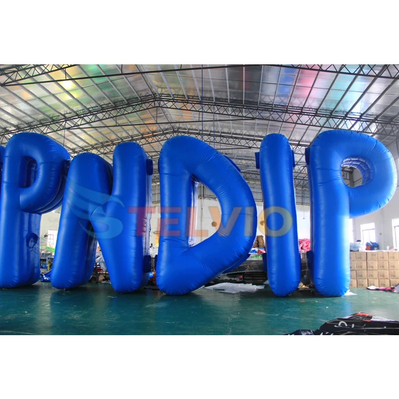 Advertising Decoration Party Inflatable Letter Wall With Light ...