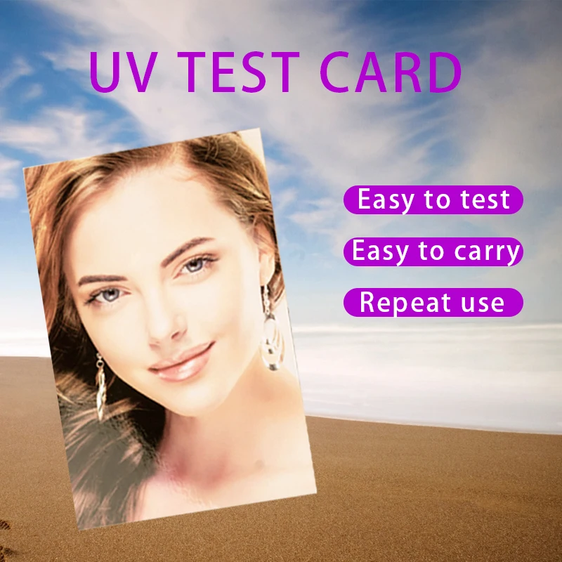UV Test Card Custom Printing UV Test Sensor Card UV Indicator Card ...