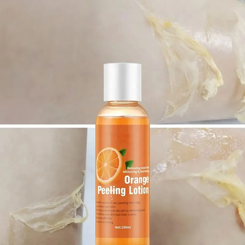 Customized Vitamin C Orange Peeling Lotion for Body Care & Whitening OEM