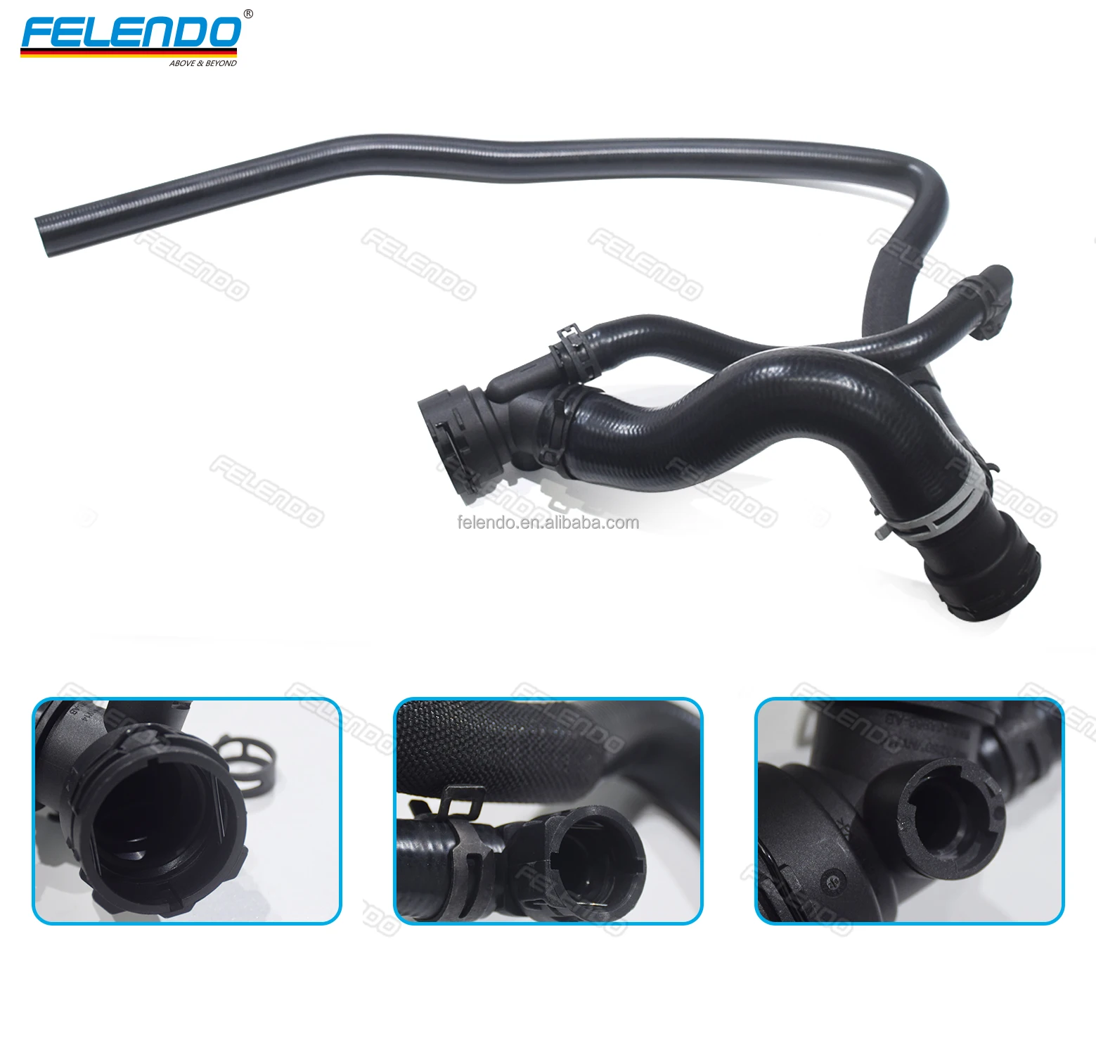 Felendo Engine Coolant Water Radiator Hose For Range Rover Vogue L322 ...