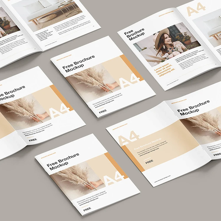 Customized Business Catalog Brochure A5 Booklet Advertising Promotion ...