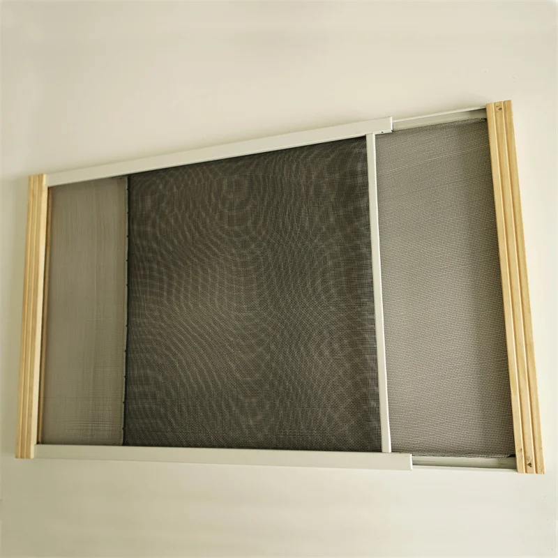Wooden Frame Expandable Screen Window Easy To Install - Buy Retractable ...