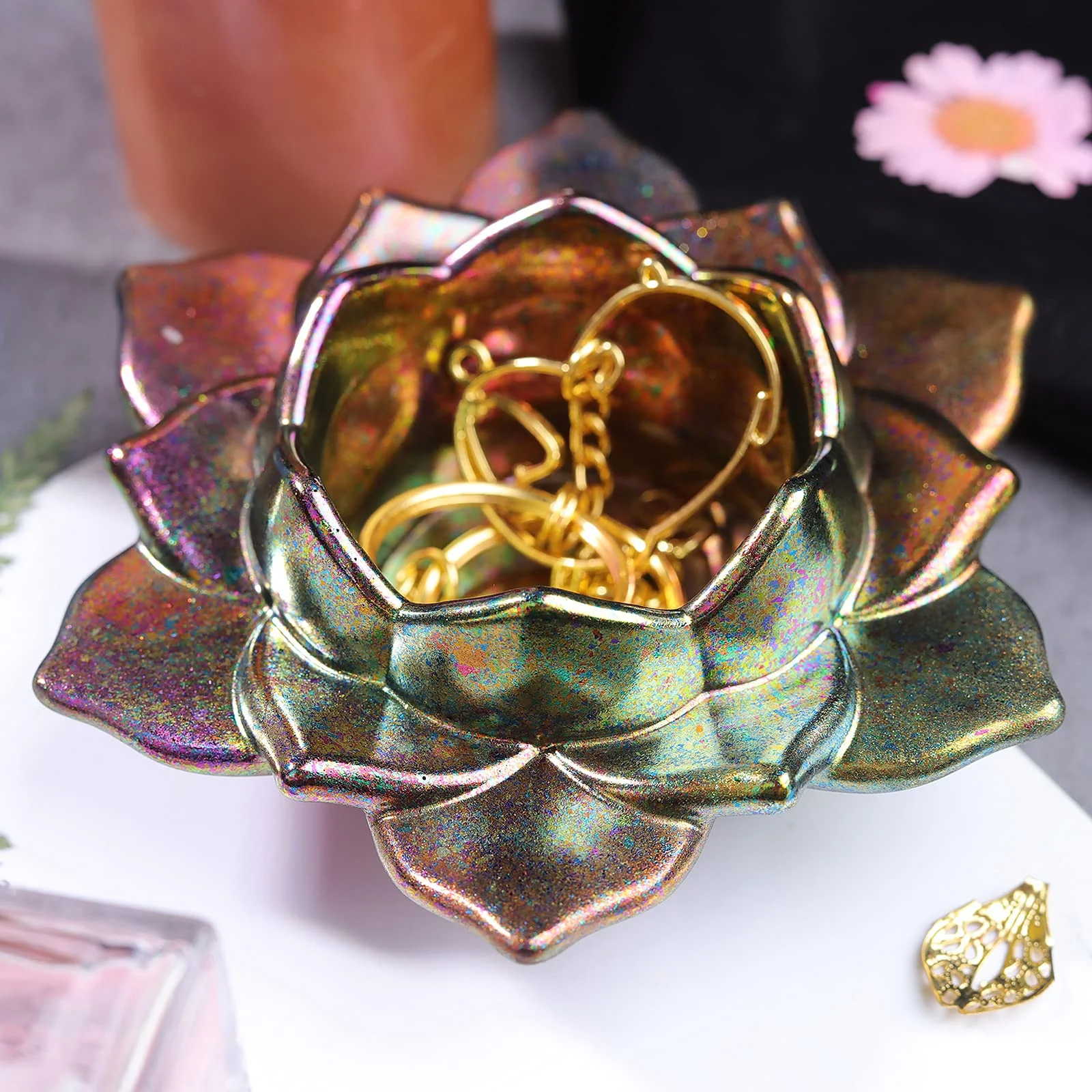 Cosmetic Chameleon Flake Color Shifting Effect Nail Chrome Holographic ...