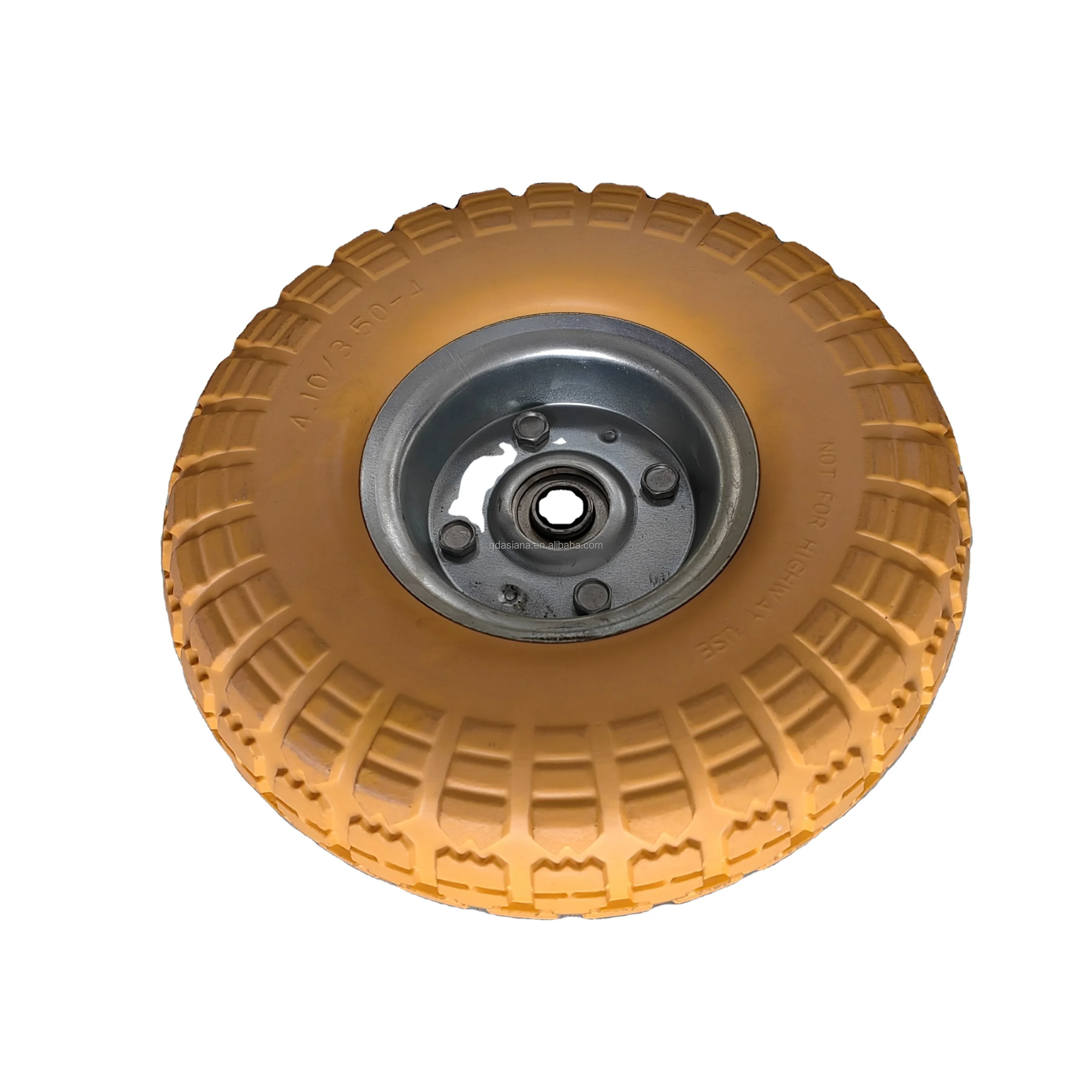10 Inch Pu Foam Wheels With Steel Rim Replacement Wheel For Hand ...