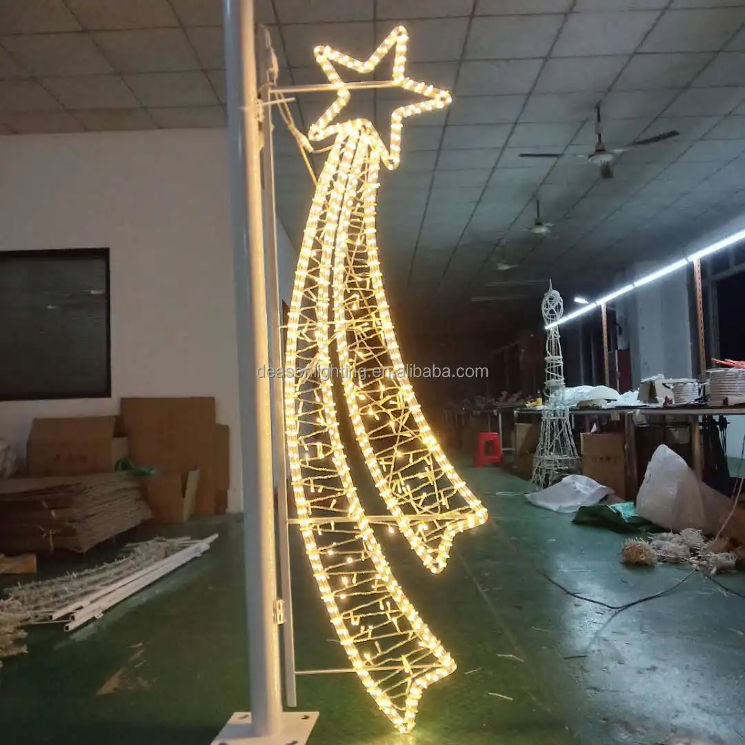 IP65 Waterproof Christmas Pole Street Light - 50000 Hours