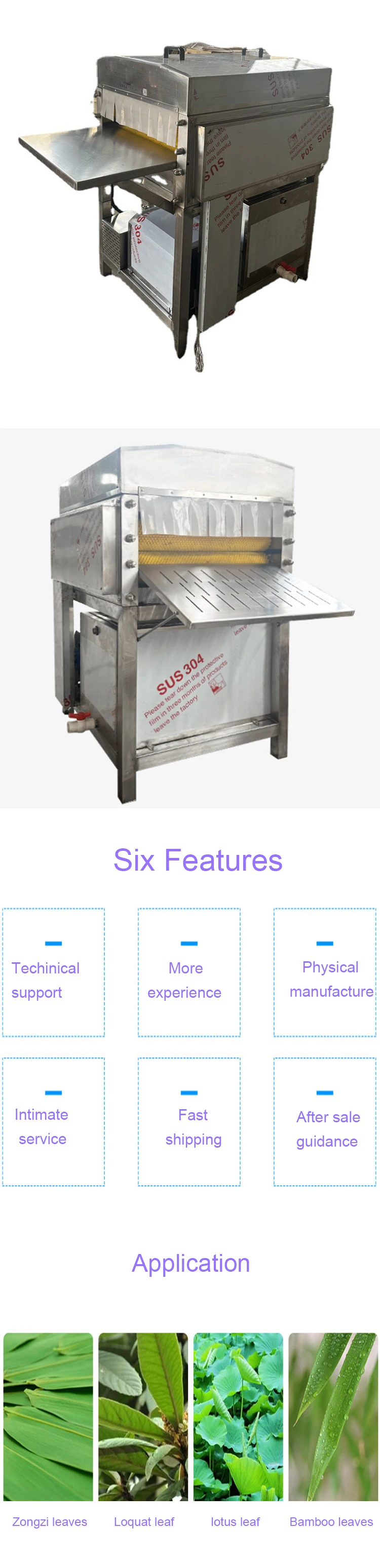 Stainless Steel Reed Leaves Cleaning Machine Green Moringa Leaf ...