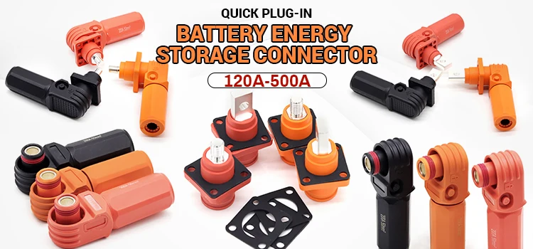 120a High Current Energy Storage Terminal Pure Copper Connector Battery ...