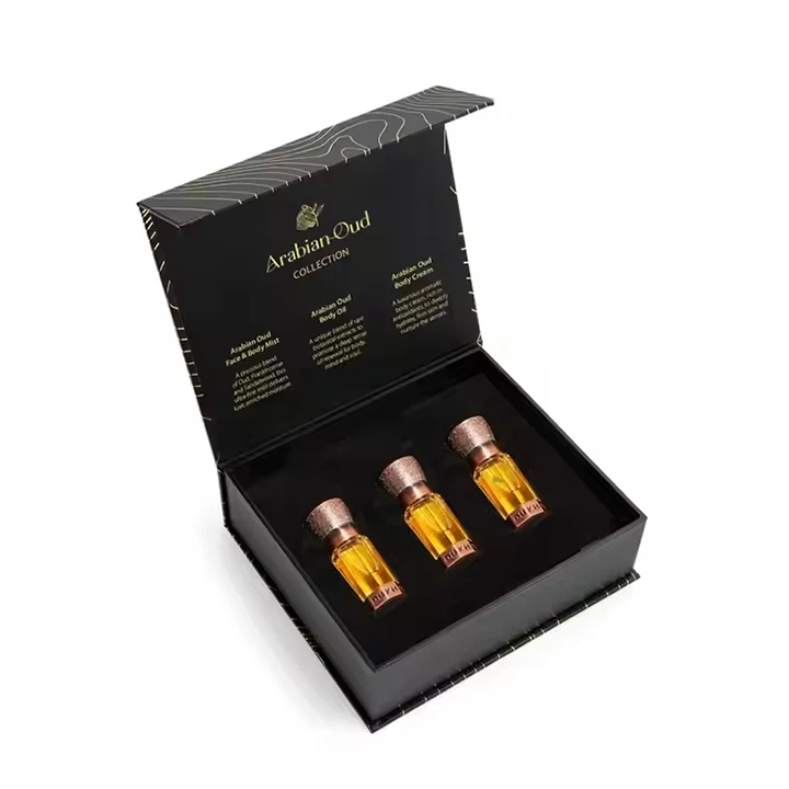 Custom Arabian Agarwood Oud Oil Packaging Gift Box for Oud Agarwood ...
