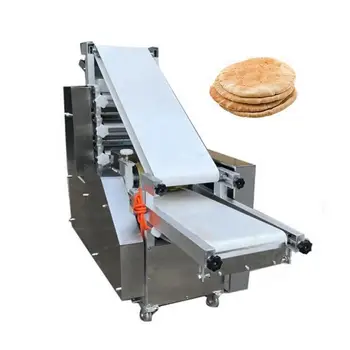 Flat Flatten Former 24 Inch 40 Cm Pizza Press Machine Automatic Dough ...