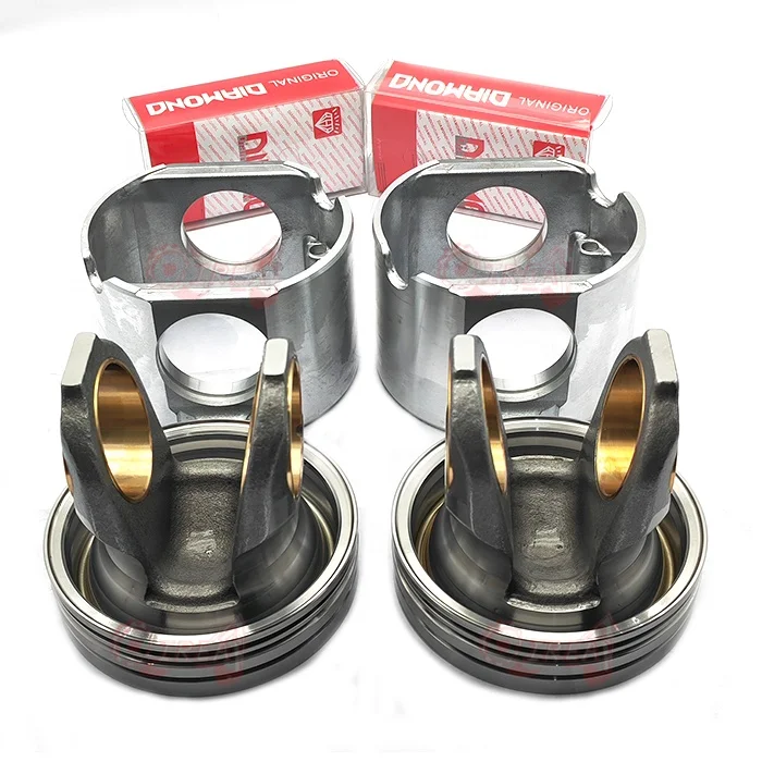 3406 Mechanical Diesel Engine 1258869 1300241 Piston For Cat Excavator ...