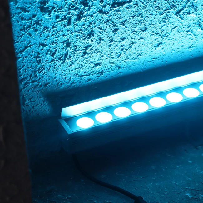 DMX512 Control IP65 Aluminum LED Linear Light Bar 36W Wall Washer for ...