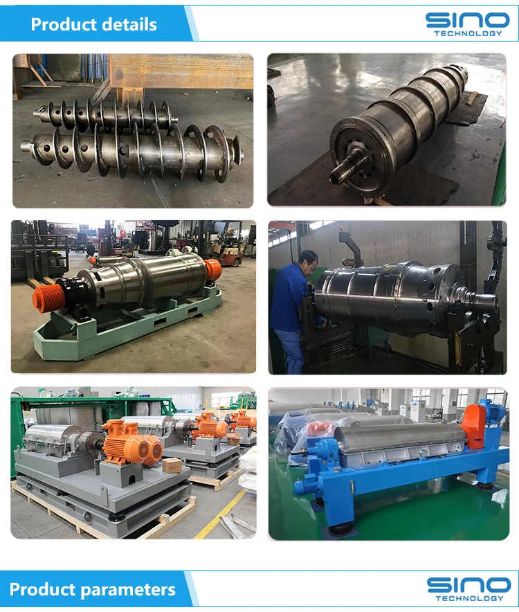 Efficient Sugar Cane Clarifier - 2 Phase Decanter Centrifuge
