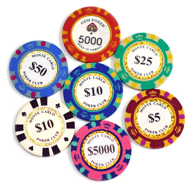 Cheap Price OEM Personalize Logo Clay Poker Chips