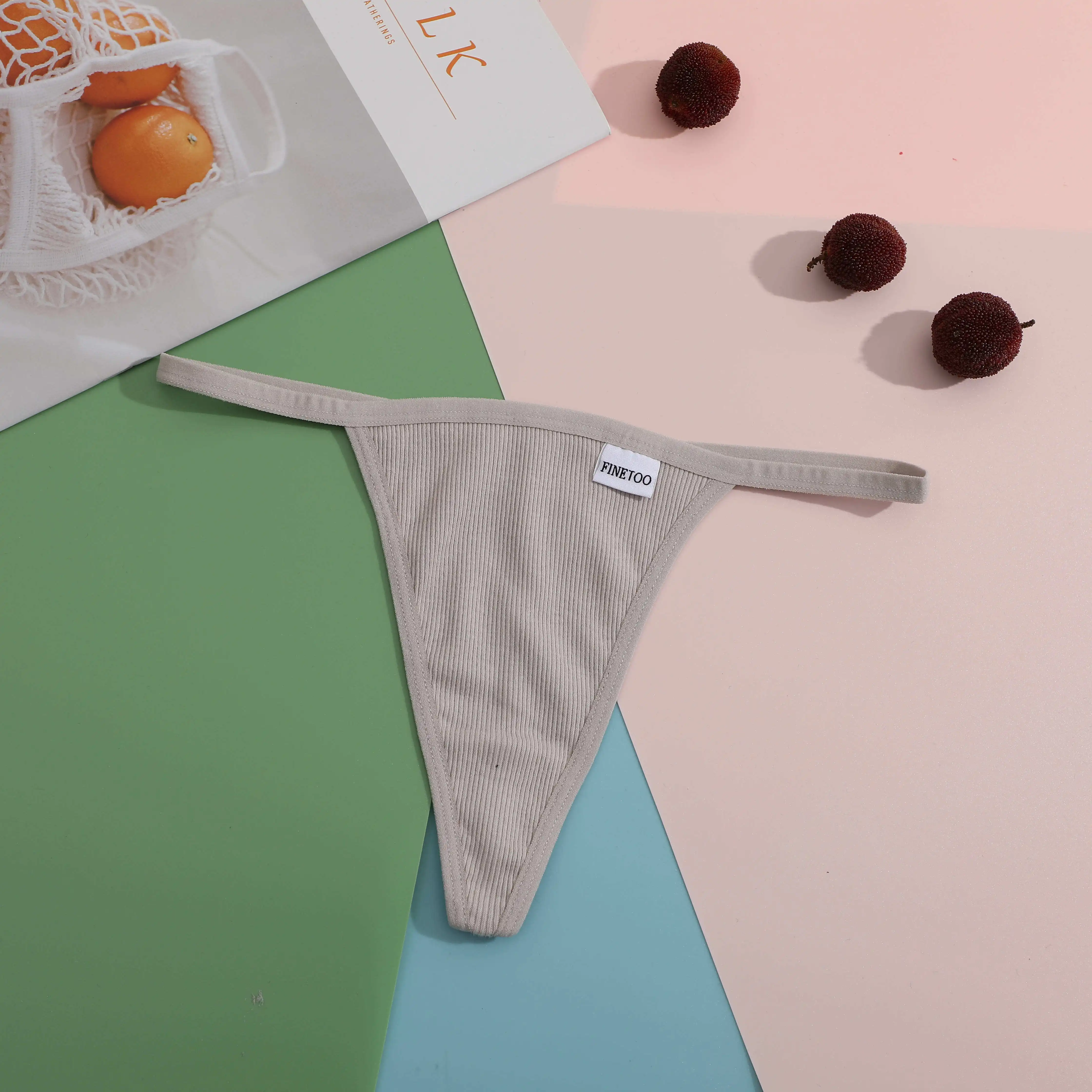 Finetoo Hot Cotton Thongs Women Sexy G String Panties Sexy Girl