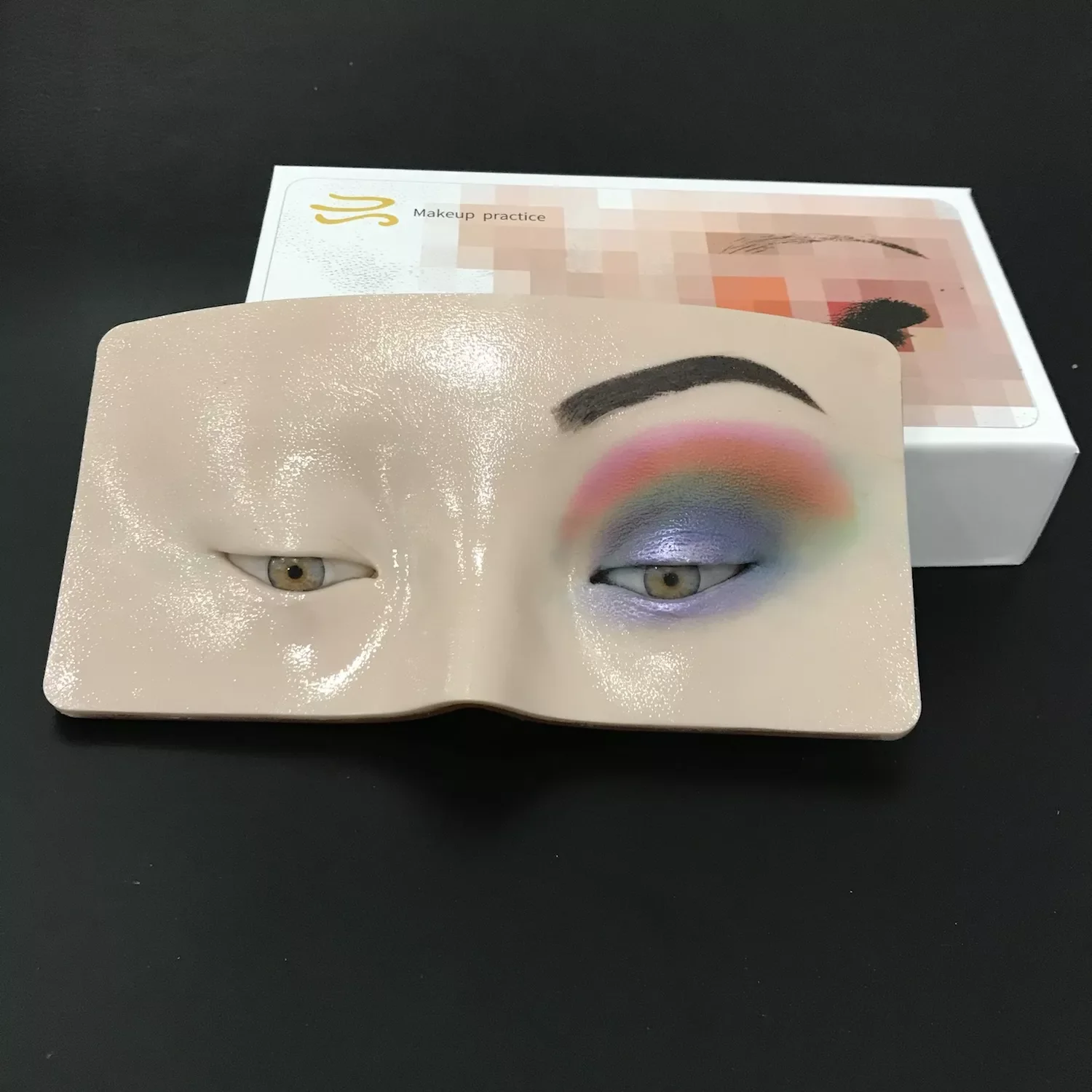 Silicone Practice Mannequin Makeup Practice Face Painting Bionic Skin ...