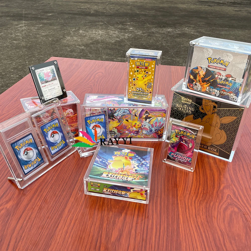 Acrylic Pokemon Box - Display Case for Booster Boxes