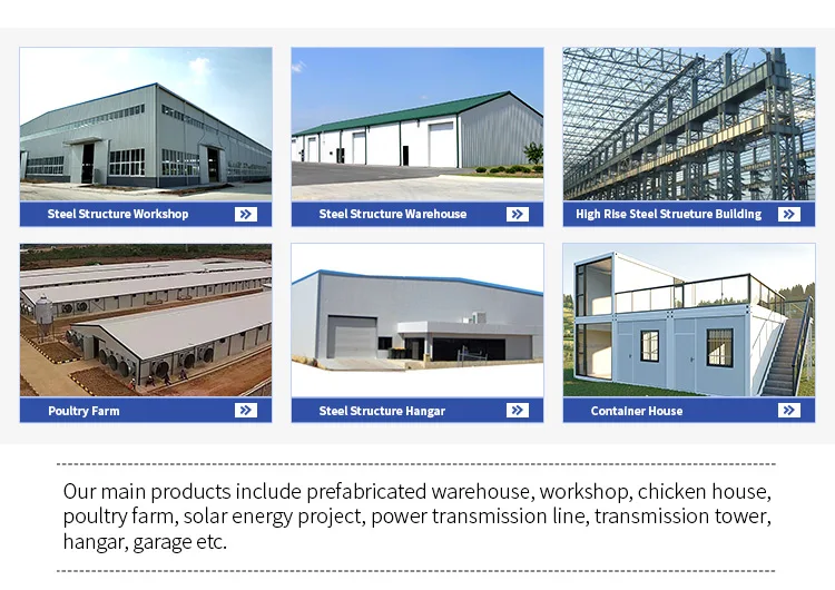 Prefabricated Modular Industry Iron Steel Structure Warehouse