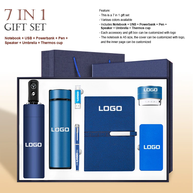 Custom Merchandising Corporate Promotional Gift Set Luxury Promotional ...