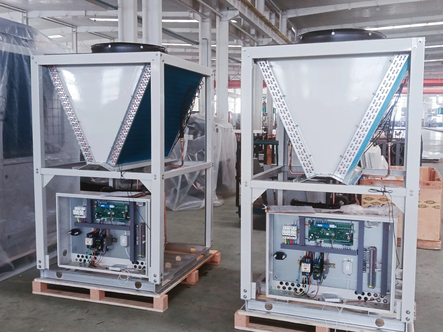 High Efficiency Air-cooled Scroll Chillers Chiller Machine Factory ...
