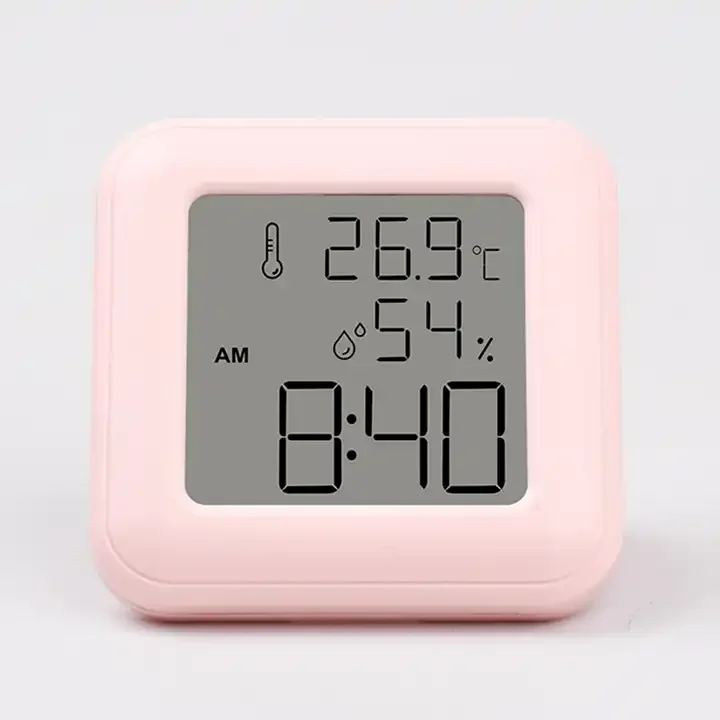 Modern Indoor Thermometers And Hygrometer Digit Clock Simple ...