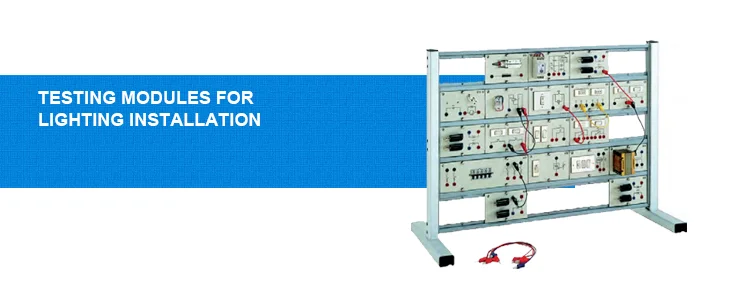 Testing Modules For Lighting Installation Educational Equipment ...