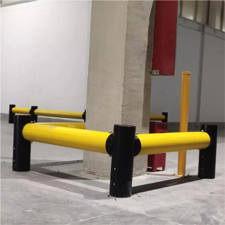 Road Safety Barriers New Plastic Column Protector For Storage System ...