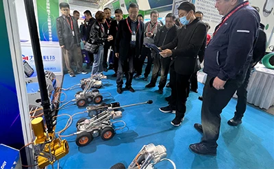 Remote Control Sewage Pipe Drain Duct Video Inspection Robot