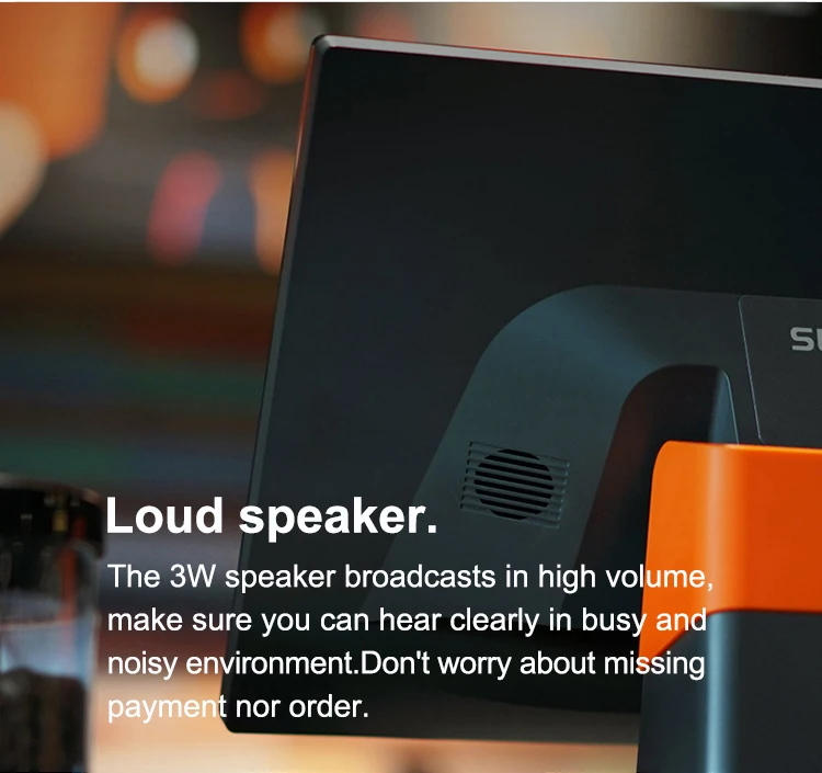 Sunmi POS Cash Register - Dual Screen Point of Sale System