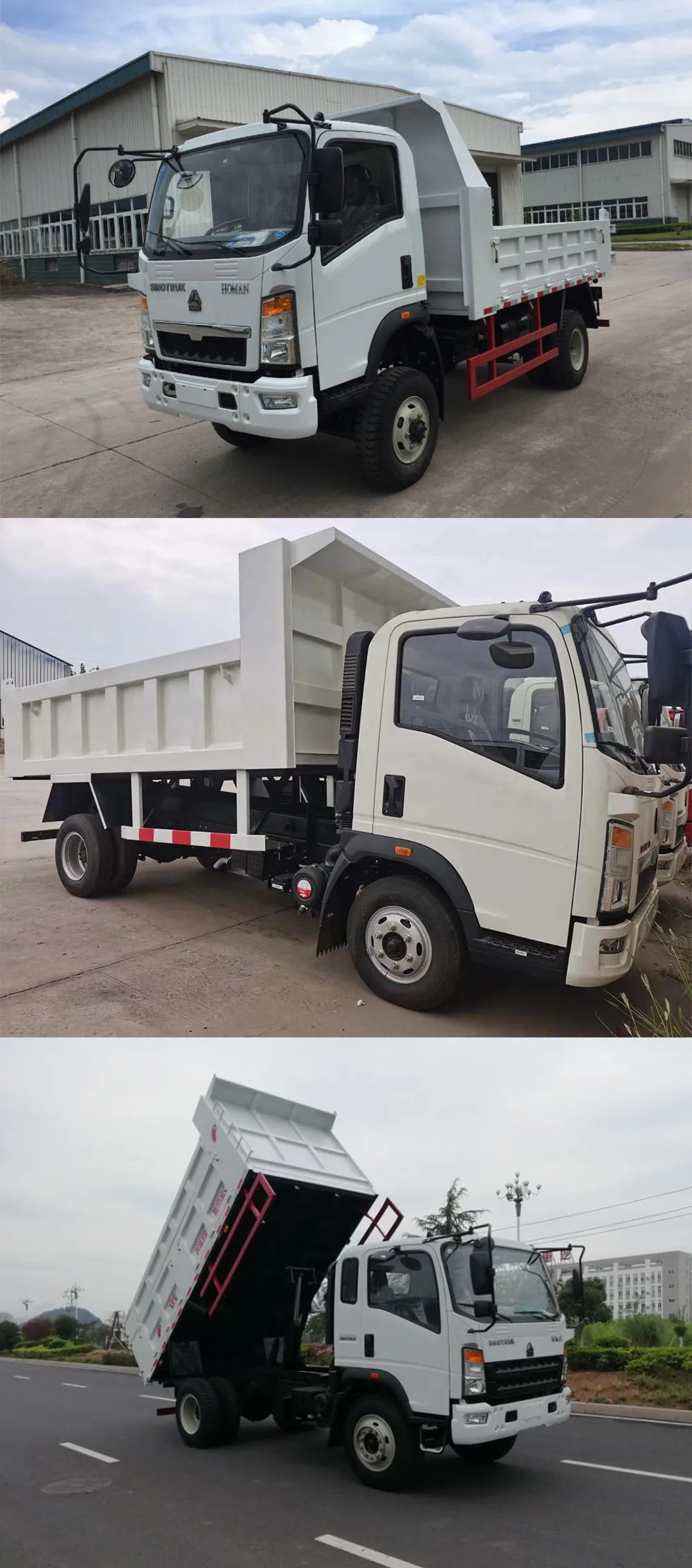 Sinotruck Howo Light Truck - Mini Dump Truck for Sale