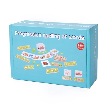 Best-selling Wooden Early Childhood Letter Matching Advanced Word ...