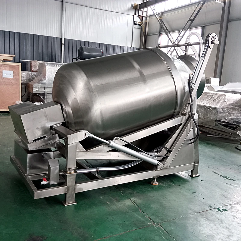 Industrial 300 Liter Automatic Vacuum Meat Marinade Machine Fish Pork ...