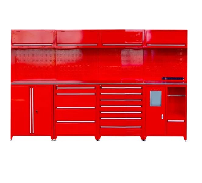 Workshop metal garage cabinets tool box garage storage cabinet large ...