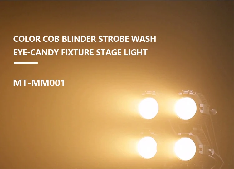 MITUSHOW 60W VDO Atomic Bold Warm White Full Color RGBW Blincer Strobe ...