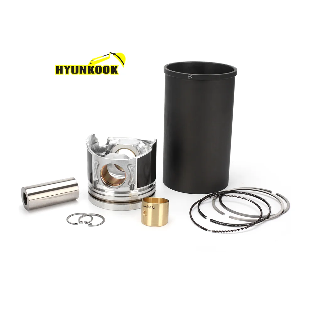 Hyunkook ORIGINAL 4HF1 Engine Cylinder Kit Piston 6570 4HF1 Liner Kit ...