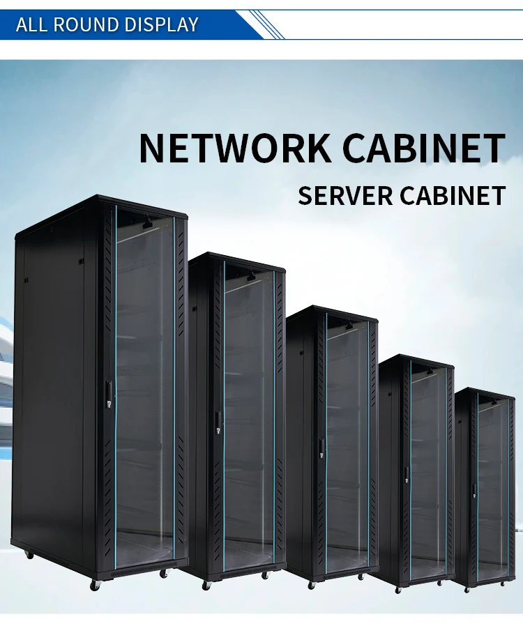 42U Network Server Rack Cabinet - High Security & Flexibility