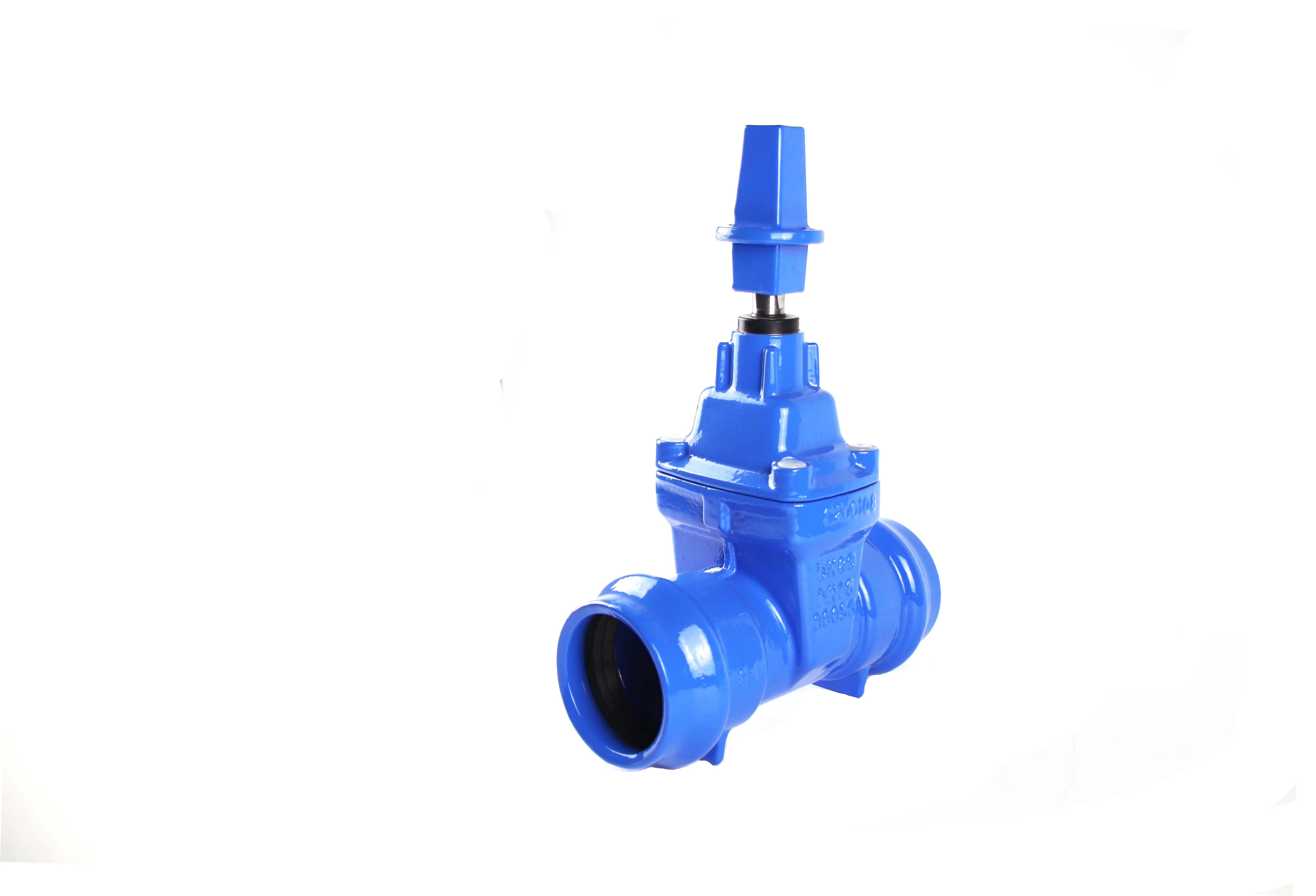 PVC Socket End Resilient Seated Gate Valve Soft Sealing Ductile Cast ...